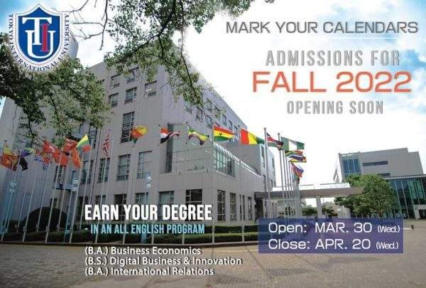 Fall 2022 Admissions Opening Soon – TIU Etrack