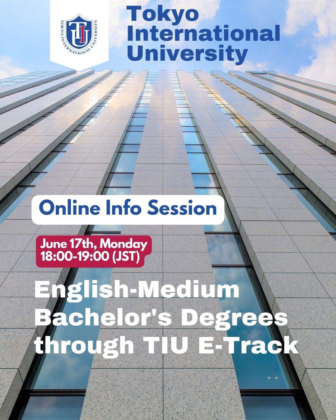 Online Info Session – TIU Etrack