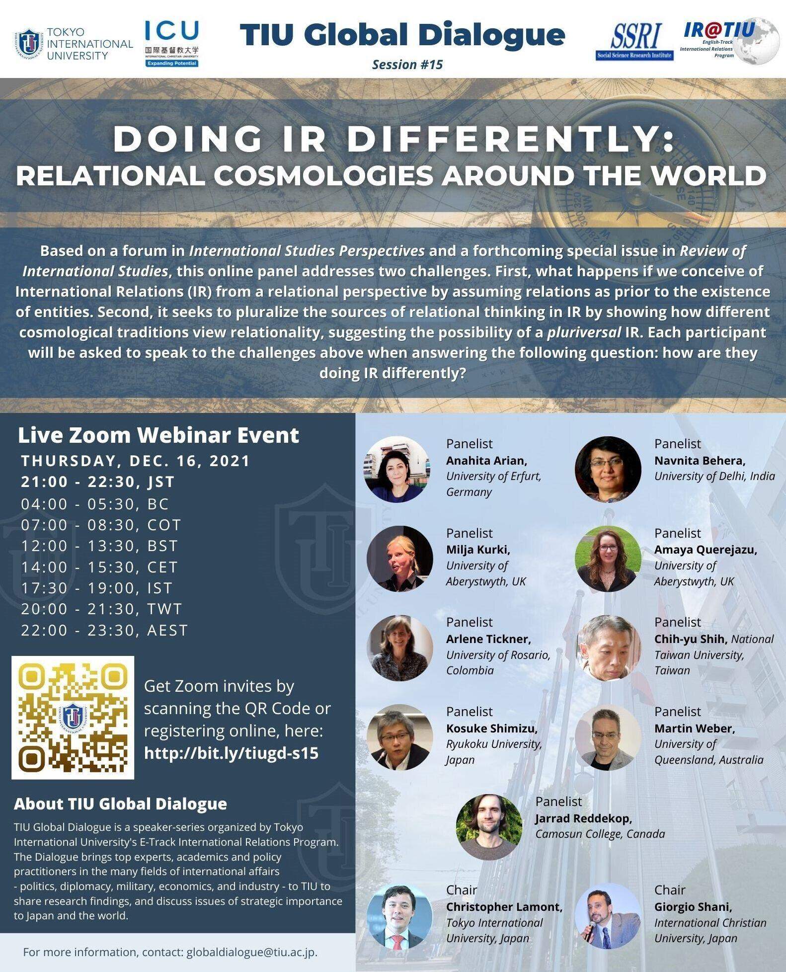 Global Dialogue – TIU Etrack