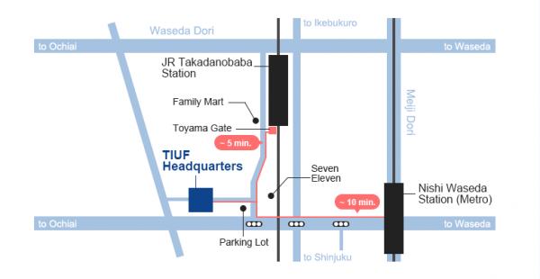 Access Map – TIU Etrack