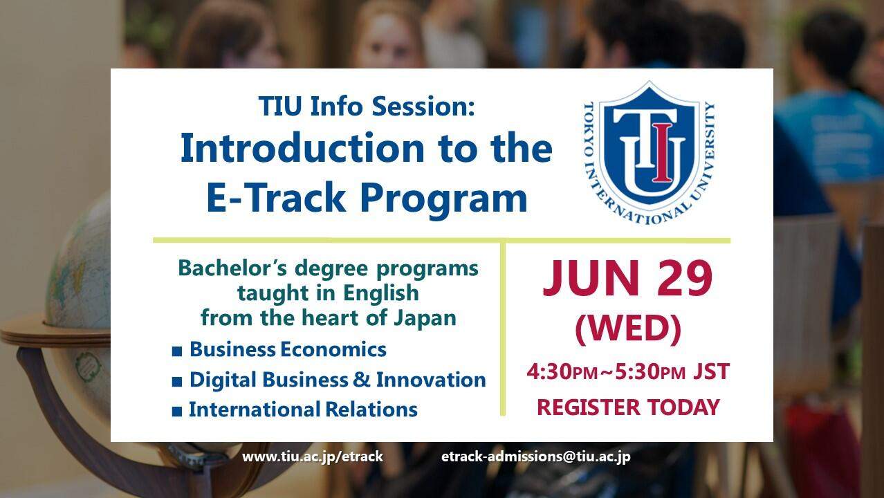 Information Session – TIU Etrack